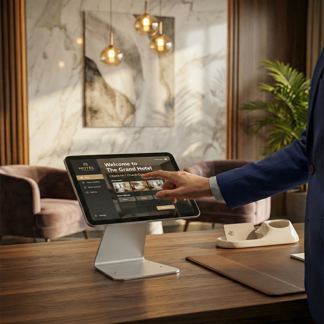 TechnoMounts Anti Theft Desktop Tablet Stand Is Becoming a Business Es ...